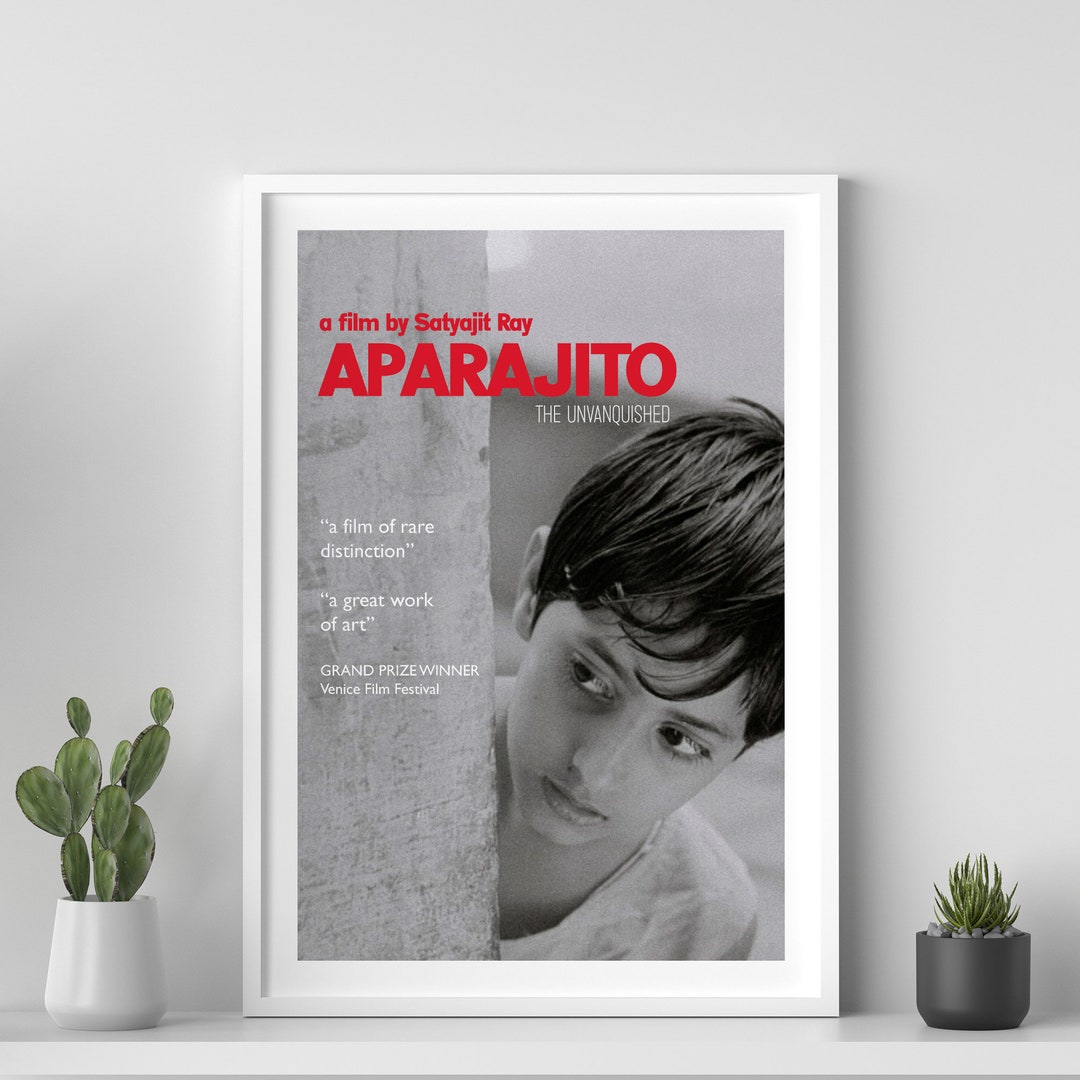 Aparajito Movie Poster, Satyajit Ray, the Unvanquished, Bengali Movie ...