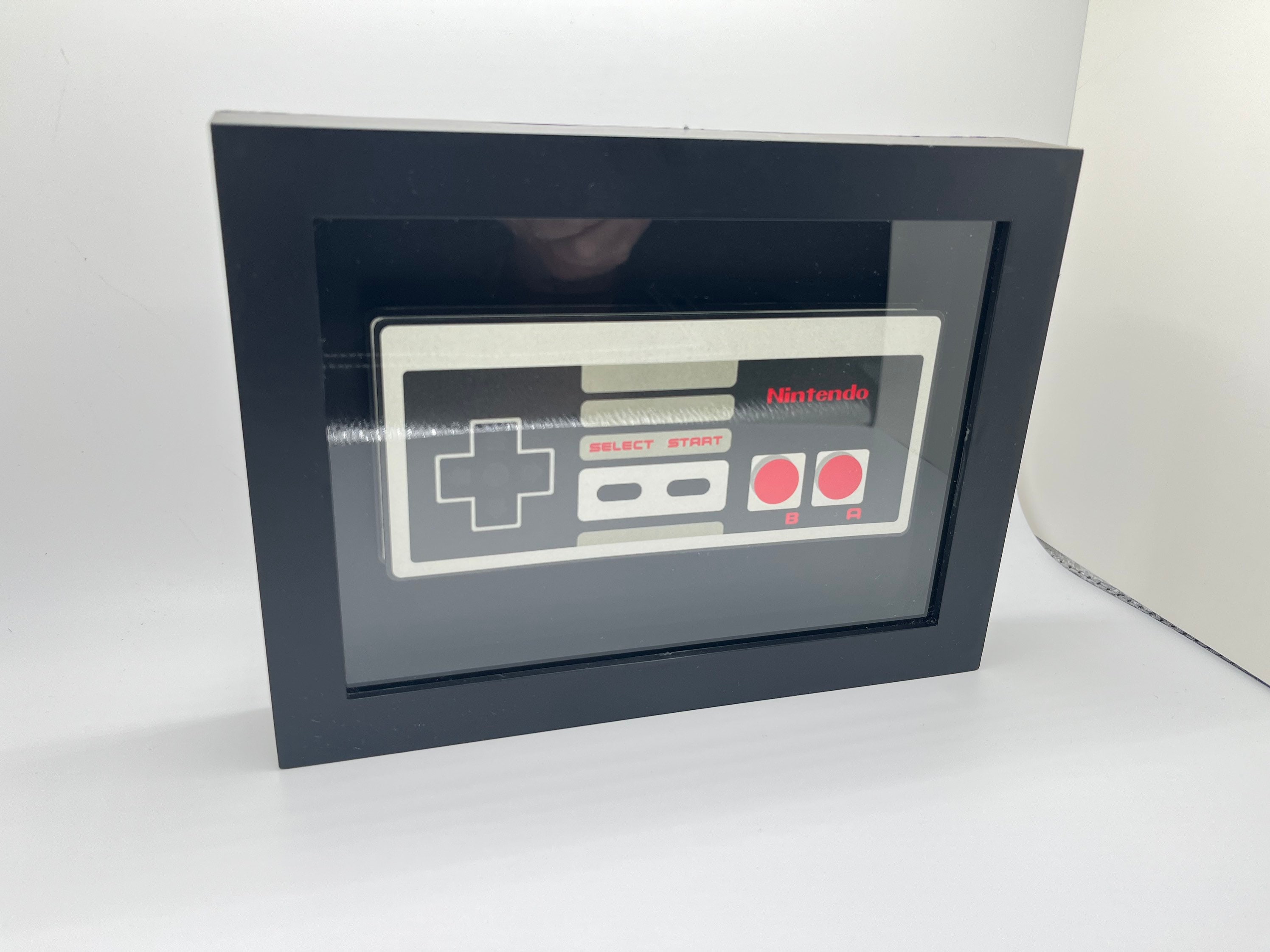 Nintendo Controller 3D Shadow Box 8x6 (fast, Free Shipping) - Etsy