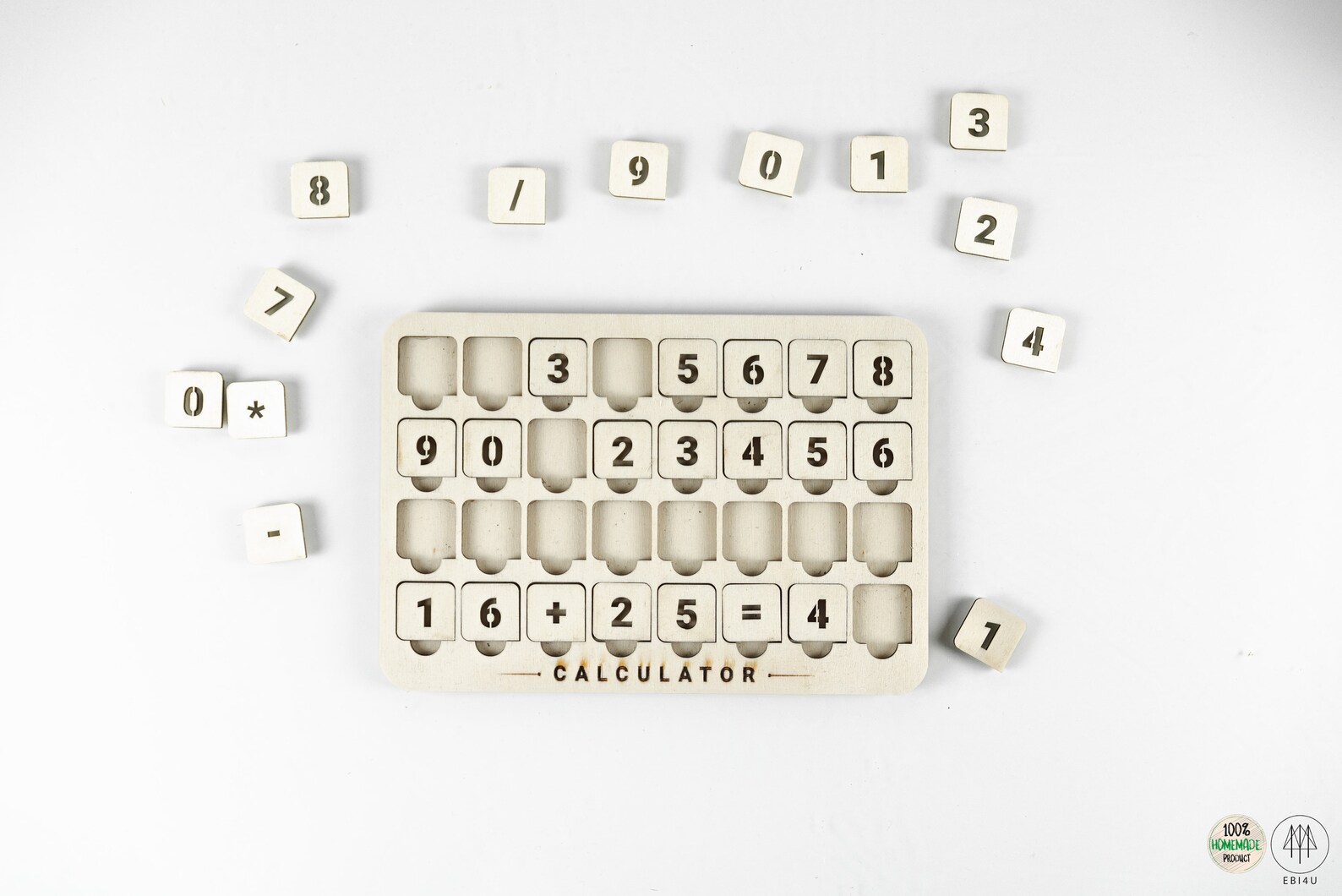 Montessori Math Practice Board SVG | Laser Cut Educational Tool for ...