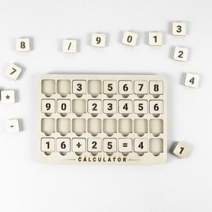 Montessori Math Practice Board SVG | Laser Cut Educational Tool for ...