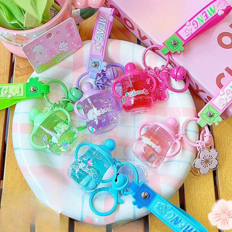 Liquid Keychain - Etsy