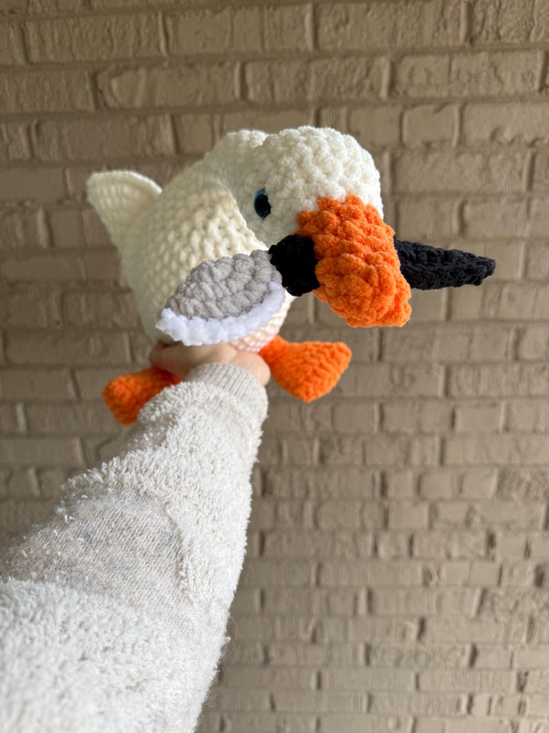 Choose Violence Goose | Crochet Pattern | Hands Crampin' Crochet - Etsy