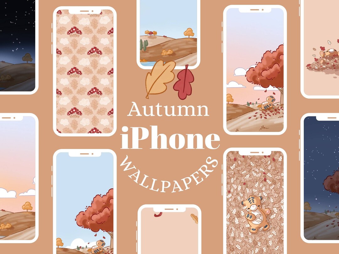 11 Autumn iPad Wallpapers for Lockscreen and Homescreen - Etsy