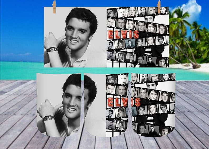 Elvis Movie Clips - 15oz Mug Wrap - Digital Media PNG File ...