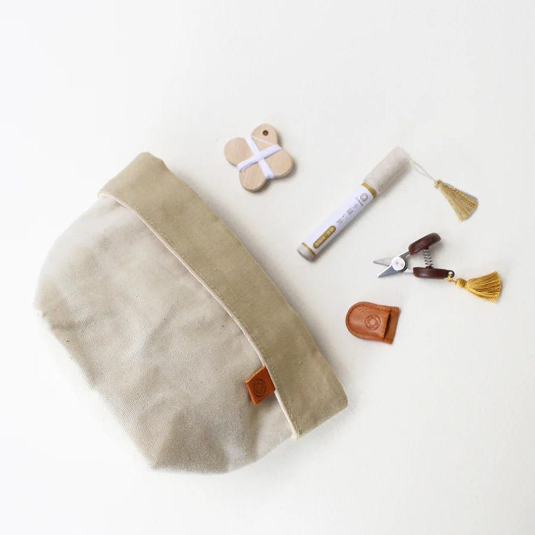 Cohana Japan Compact Travel Sewing Kit: Mini Scissors, Needles, Thread ...