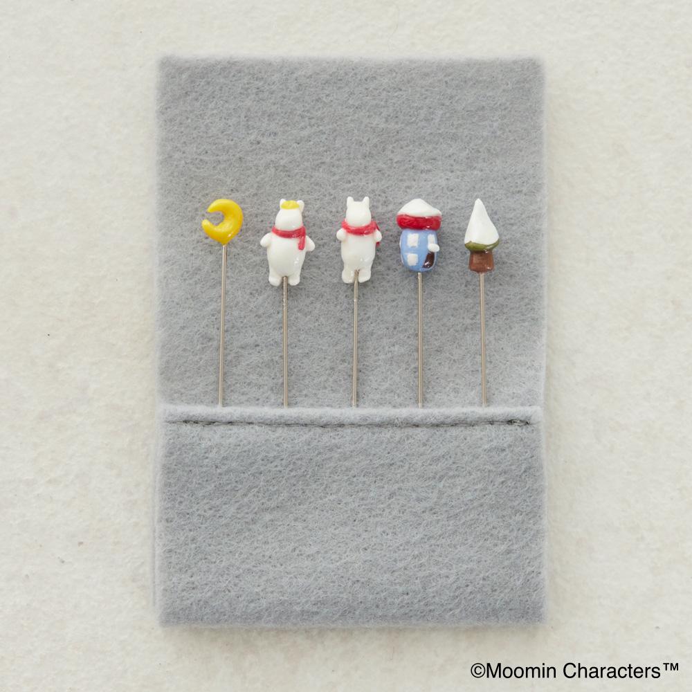 Moomin First Winter Pincushion & Pins Set – Handmade Japanese Sewing ...