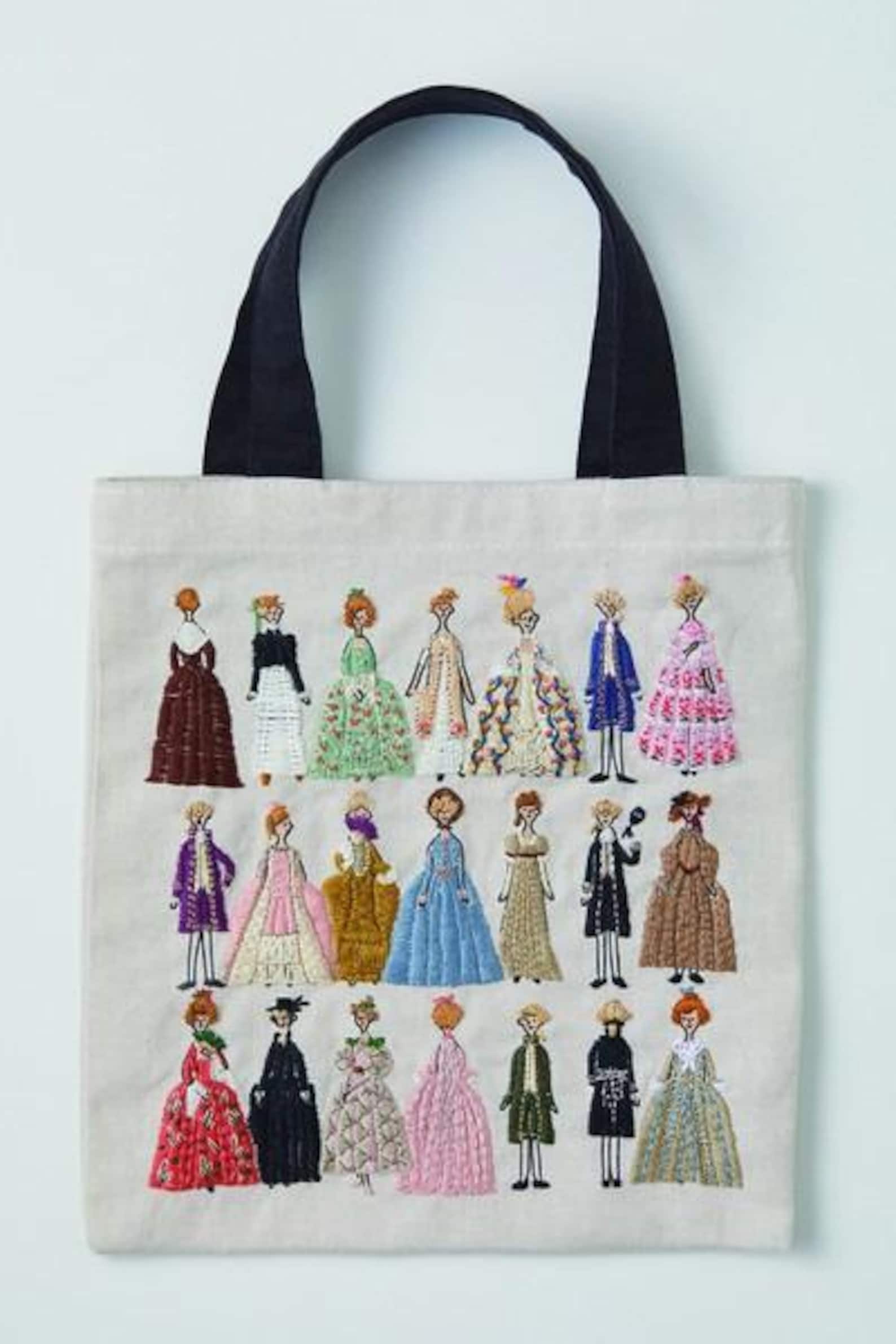 100 Ladies Nee-san Embroidery Kit by Cosmo Lecien: Kyoto Motifs Mini ...