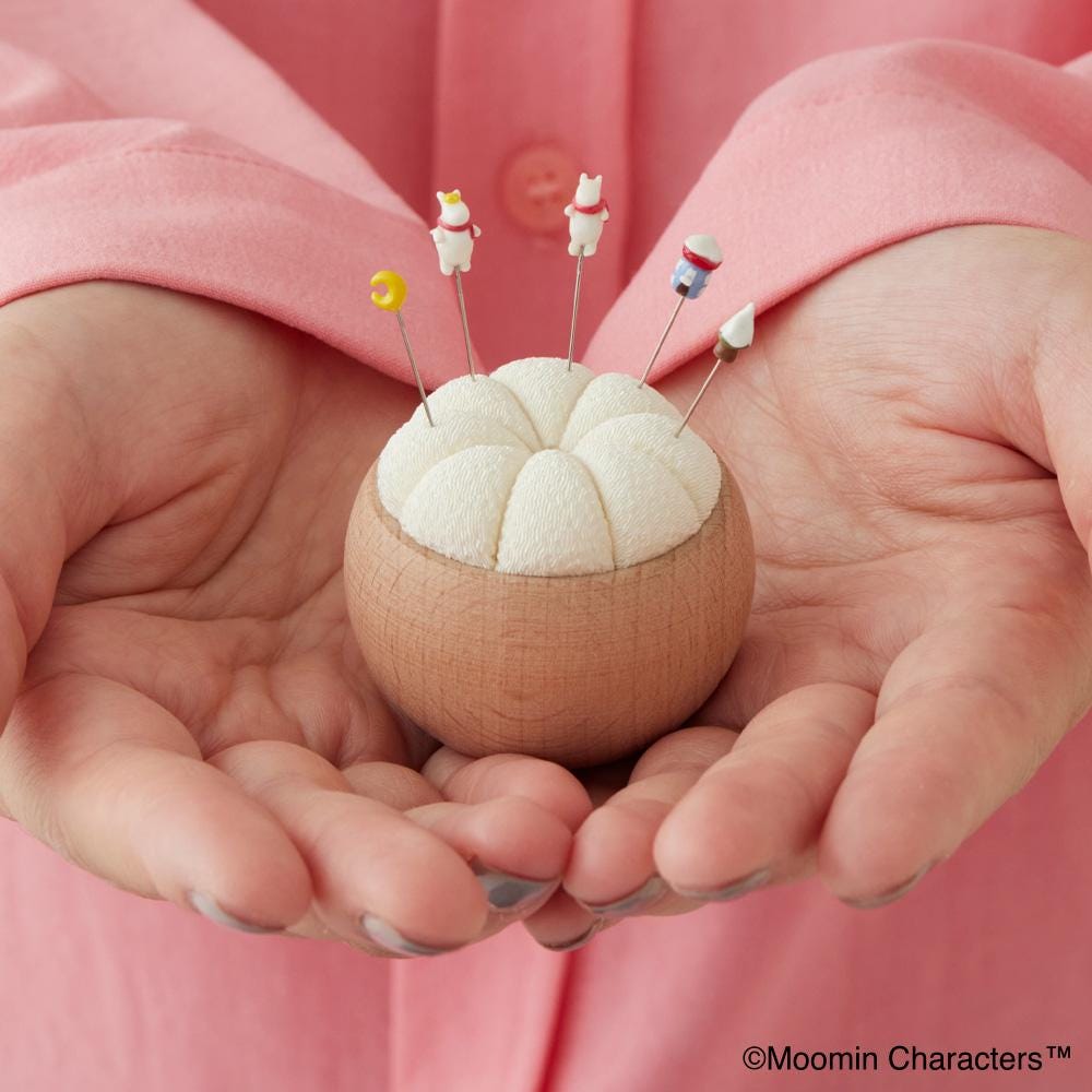 Moomin First Winter Pincushion & Pins Set – Handmade Japanese Sewing ...