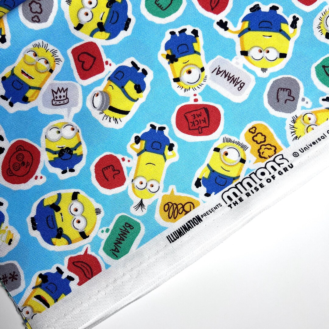 Minions Japanese Authentic Licensed Fabric Kawaii Character Print for ...