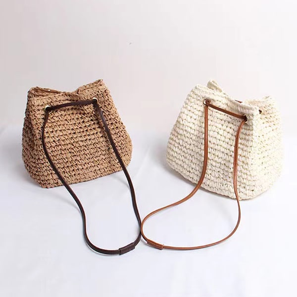 Straw Handbag - Etsy