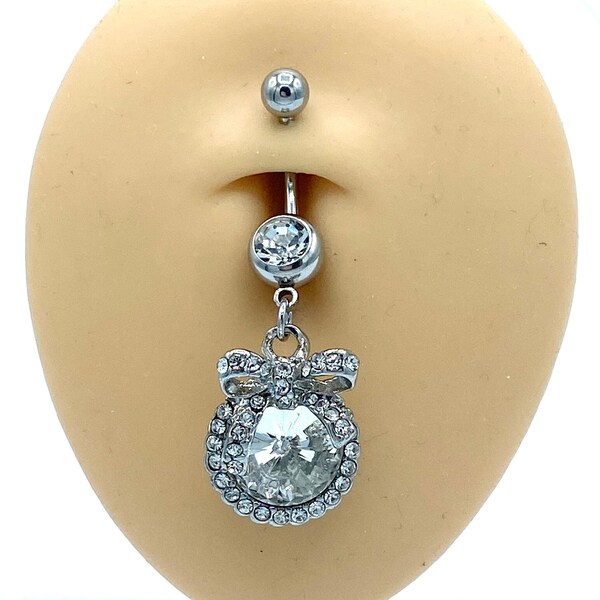 Big Belly Button Ring - Etsy