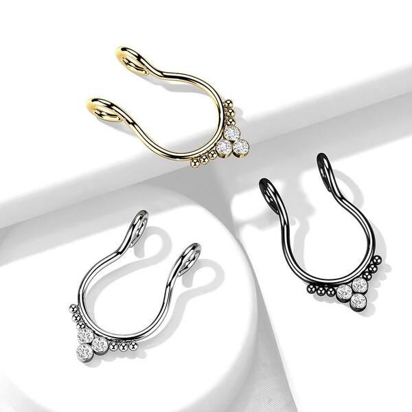 Fake Septum Ring - Etsy