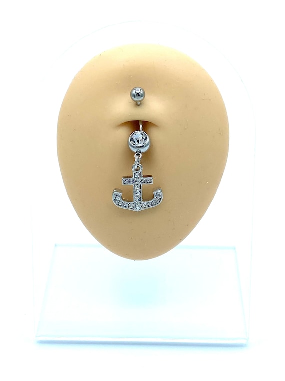 Anchor Belly Button Piercing