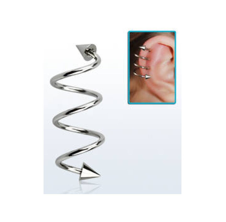 Triple Cartilage Piercing Spiral