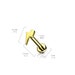 Lightening Bolt Screw Back Piercing Implant Grade Titanium - Etsy