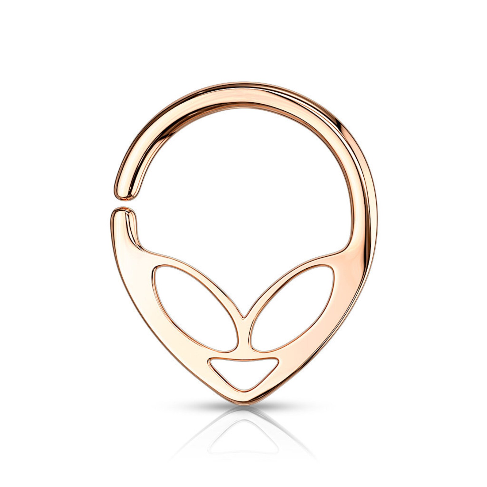 Alien Bendable Septum Ring Hoop Daith Ring Nose Ring Cartilage - Etsy