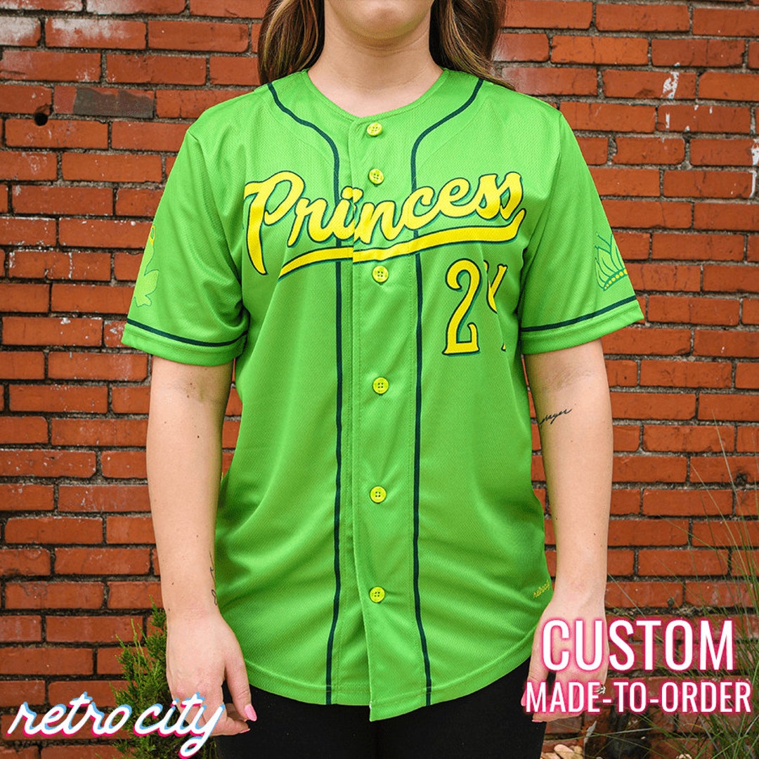 Princess Tiana Bayou Princess Baseball Fan Jersey *CUSTOM* - Etsy