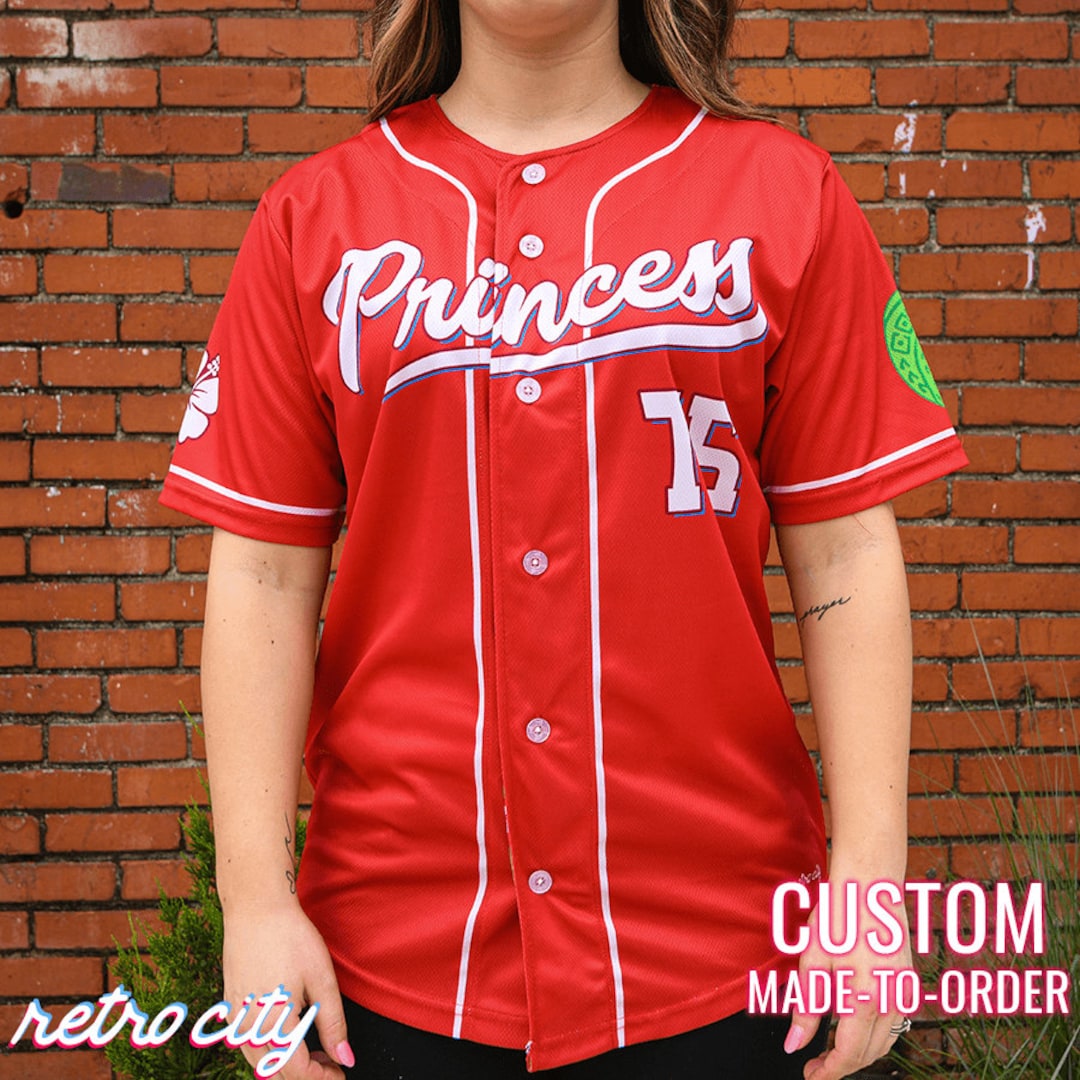 Princess Moana Island Princess Baseball Jersey *CUSTOM* - Etsy