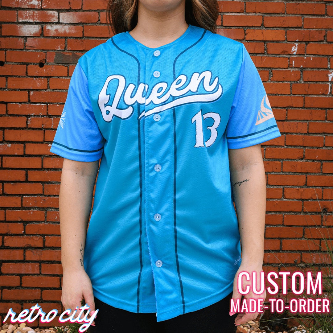 Queen Elsa Snow Queen Baseball Jersey *CUSTOM* - Etsy