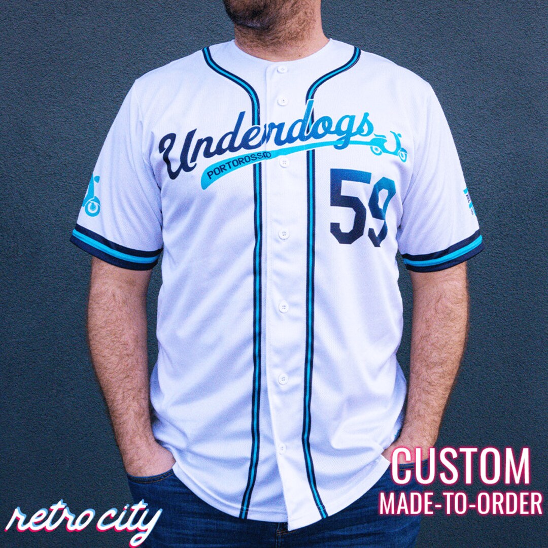 Portorosso Underdogs 'luca' Disney Movie Vespa Baseball Jersey *CUSTOM ...