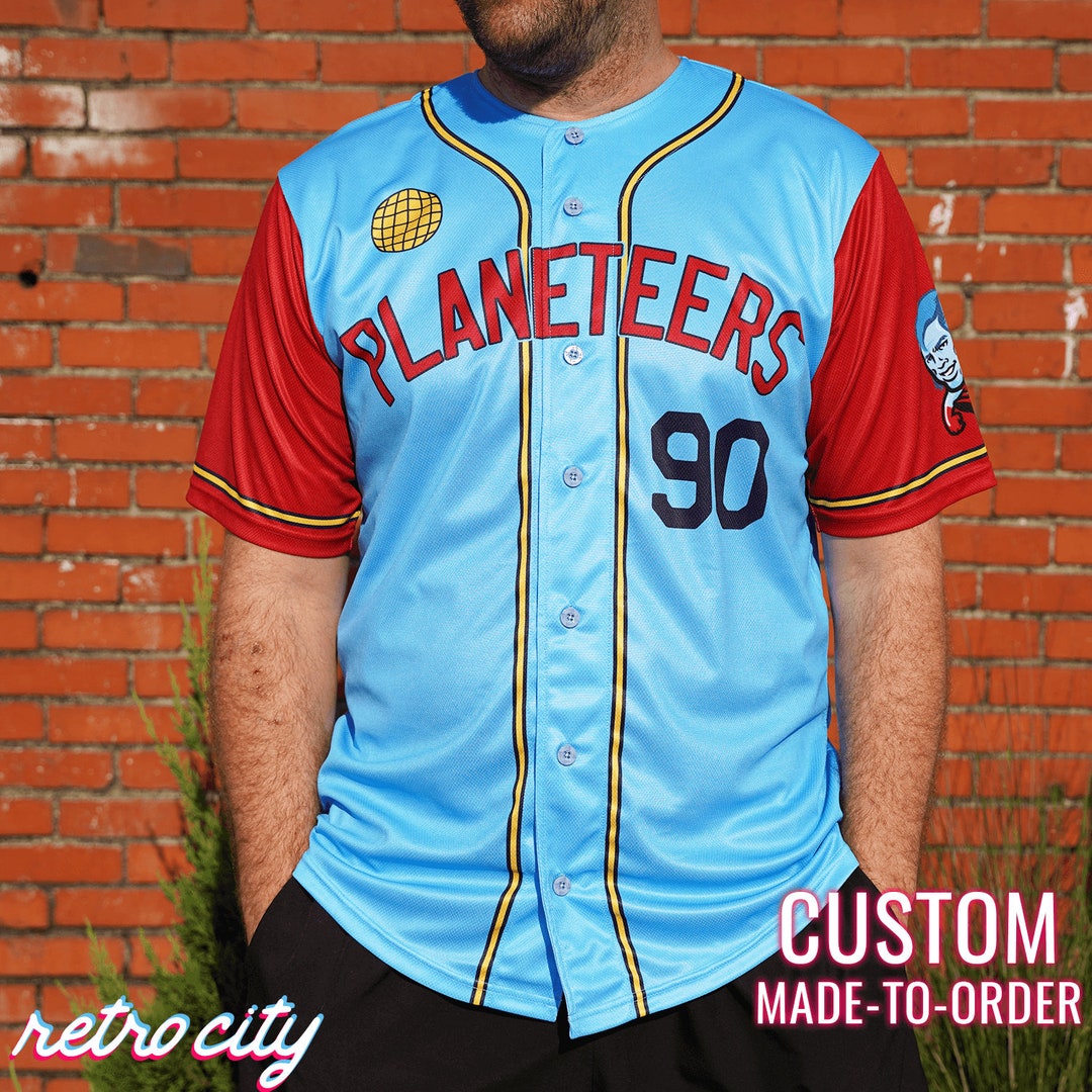 Planeteers Captain Planet Full-button Baseball Jersey *CUSTOM* - Etsy