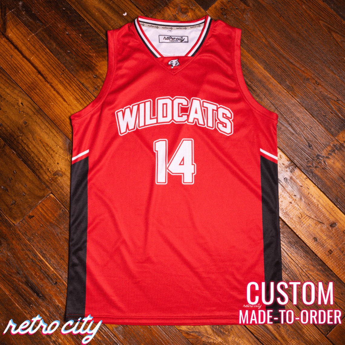 High School Musical East High Wildcats Troy Bolton Red Disney ...