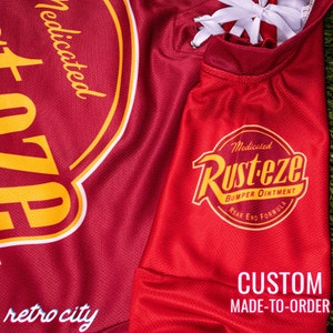 Rust-eze 'cars' Disney Movie Lightning Mcqueen Radiator Springs Hockey ...