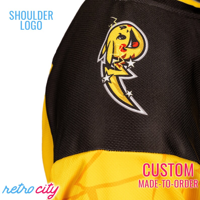 Shock Hockey Jersey Sweater *CUSTOM* - Etsy
