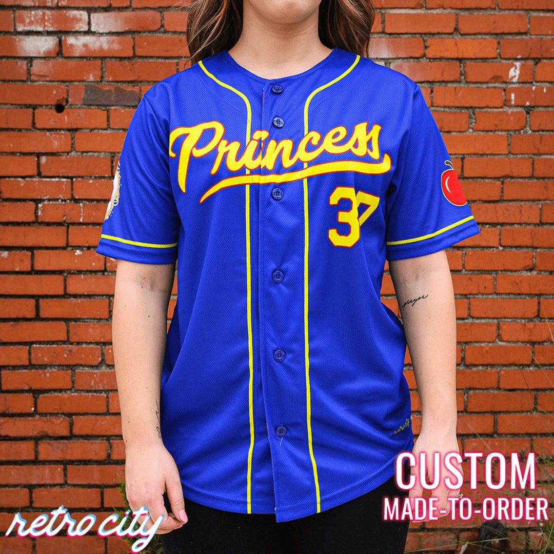 Princess Snow White Baseball Jersey *CUSTOM* - Etsy