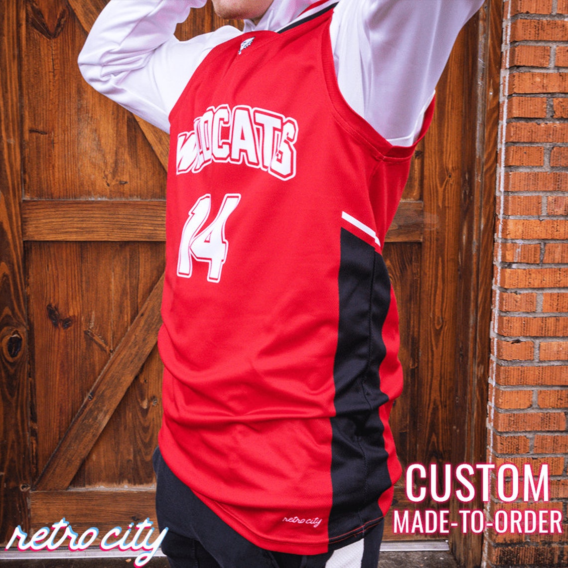 High School Musical East High Wildcats Troy Bolton Red Disney ...