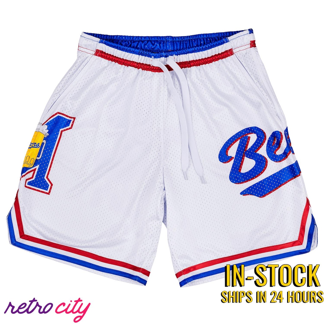 Baseketball Beers Retro Mesh Pocket Shorts *IN-STOCK* - Etsy