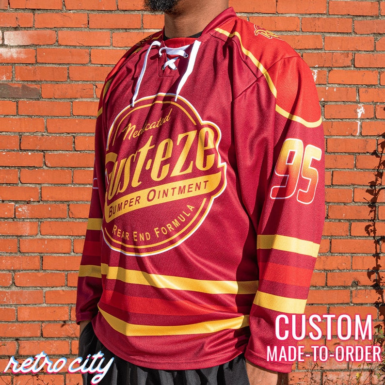 Rust-eze 'cars' Disney Movie Lightning Mcqueen Radiator Springs Hockey ...