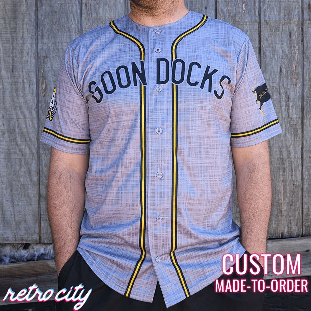 Goon Docks Goonies Baseball Jersey *CUSTOM* - Etsy
