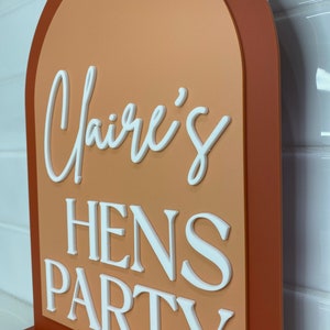 Two Tone Acrylic Sign Colourful Signage Bridal Shower - Etsy