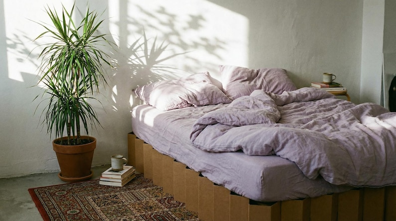 Foldable Cardboard Bed Frame Eco-friendly | Zero Waste Sustainable ...