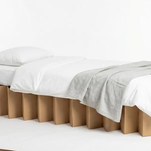 Foldable Cardboard Bed Frame Eco-friendly | Zero Waste Sustainable ...