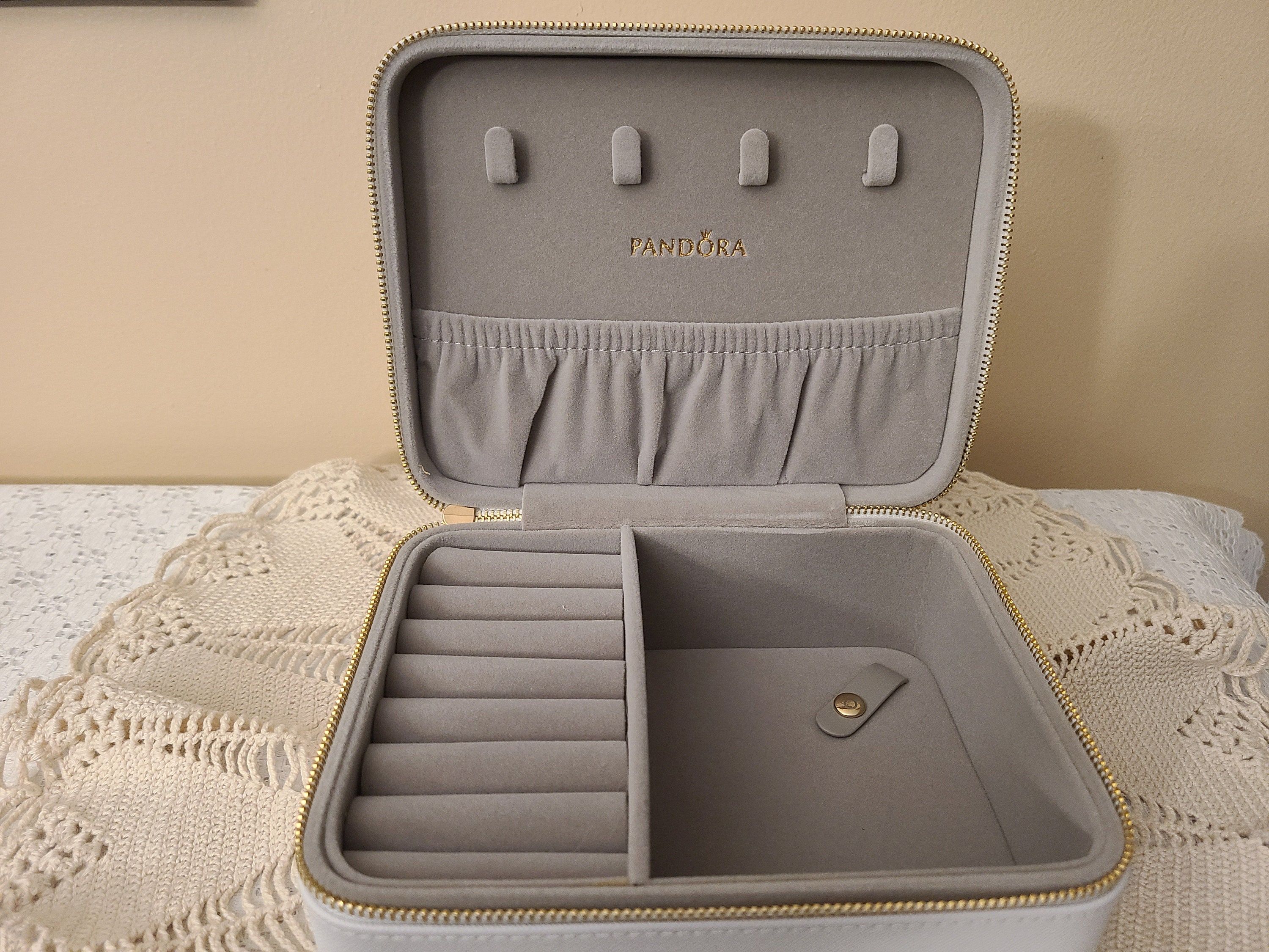 Pandora Jewelry and Storage Charms Trinkets Keepsakes Travel Box - Etsy