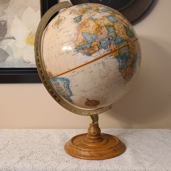 Vintage Globe - Etsy
