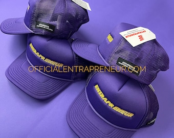 Purple Trucker Hat - Etsy