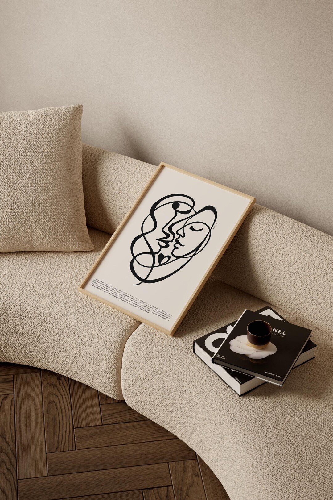 Dear Lover Art Print With Love Letter: (digital Download) - Etsy