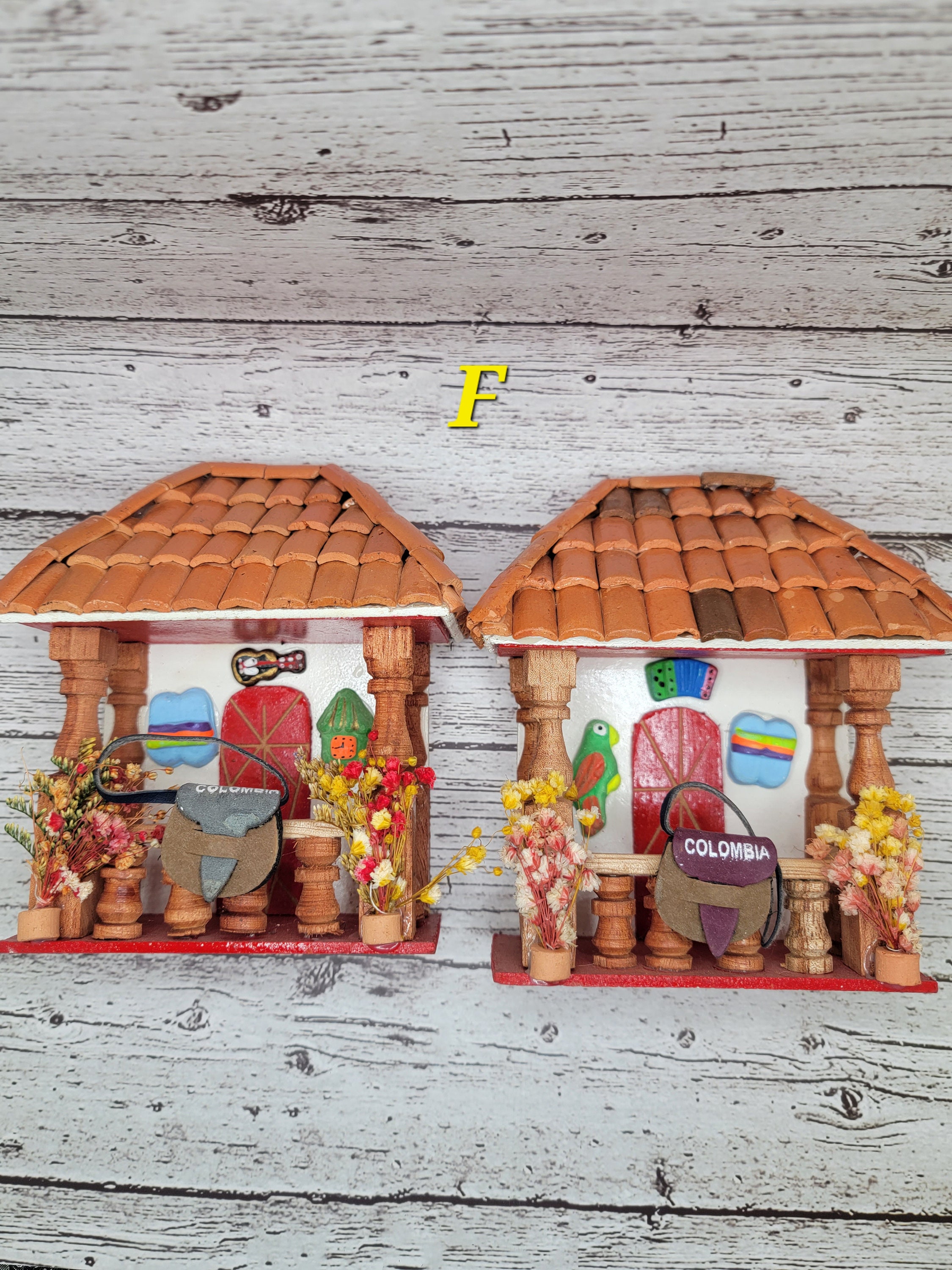Casita Colombiana Para Pared Little Colombian House Wall Decor - Etsy