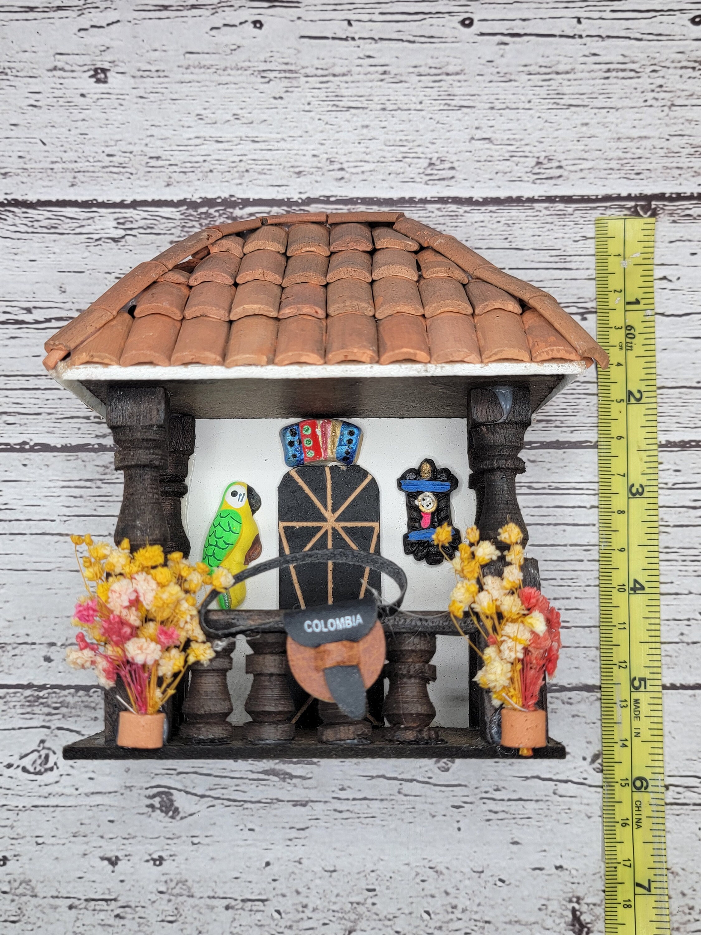 Casita Colombiana Para Pared Little Colombian House Wall Decor - Etsy