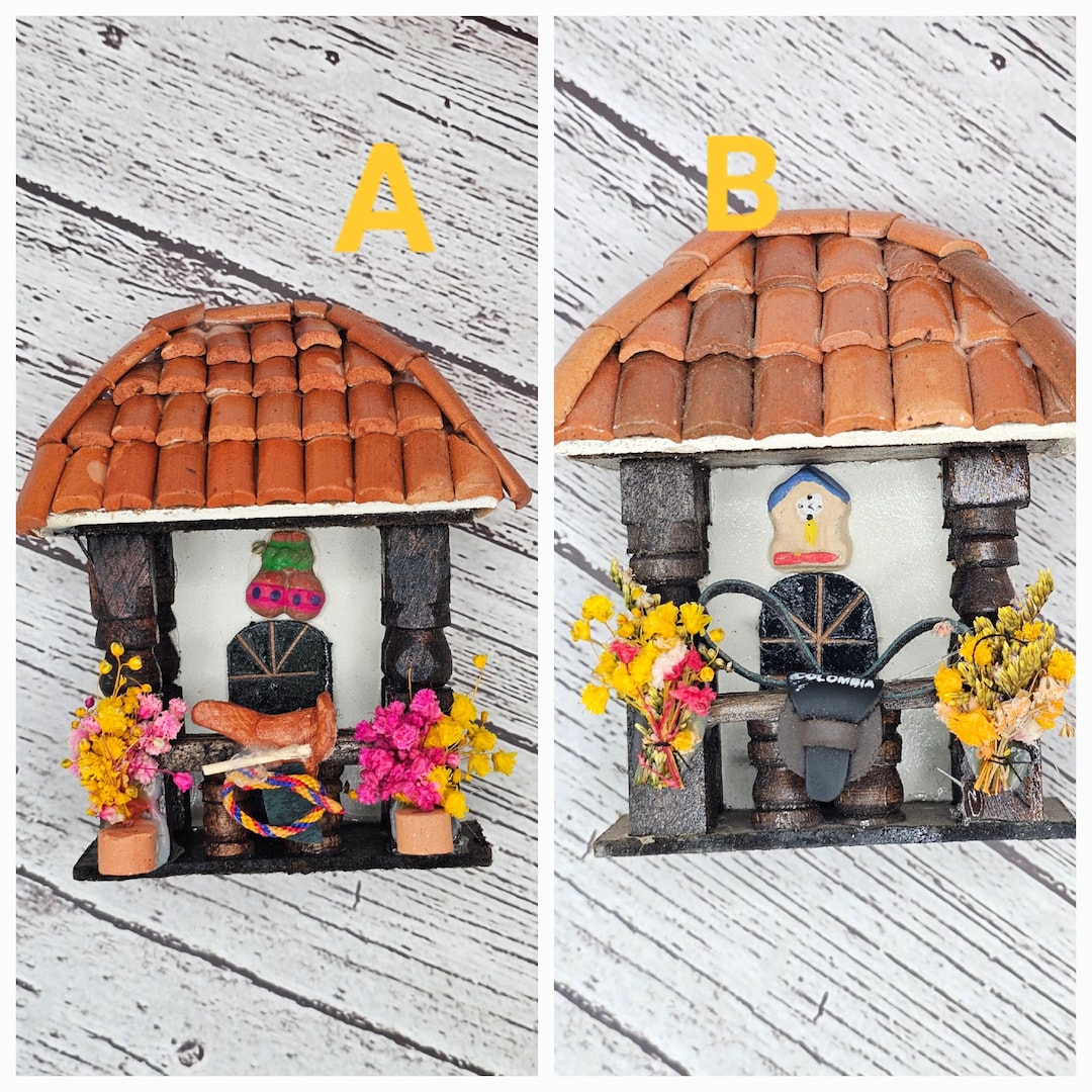 Little Colombian House Wall Decor, Colombia Encanto Casita, Doll House ...