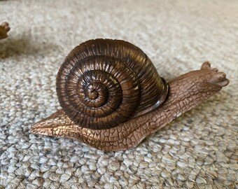 Concrete Snail Decor - Etsy