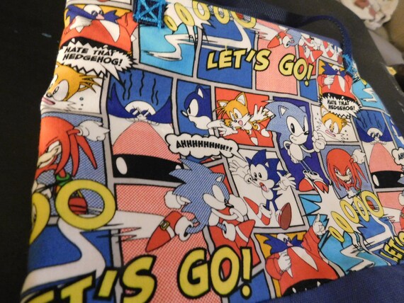 Sonic the Hedgehog Tote Style Purse - Etsy