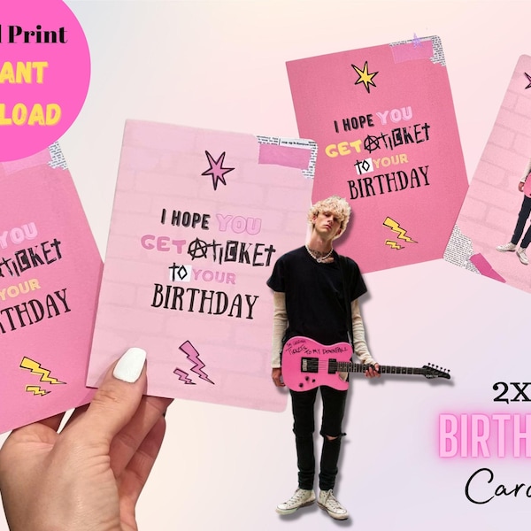 Mgk Poster - Etsy