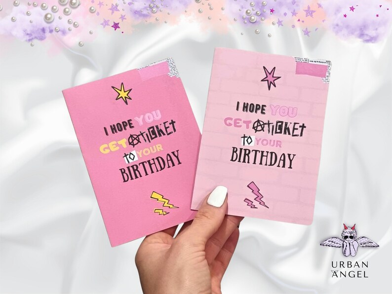Machine Gun Kelly Bloody Valentine Birthday Card MGK Tickets - Etsy