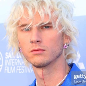 Machine Gun Kelly Inspired Handmade Pearl Necklace With Spikes - Pearl ...