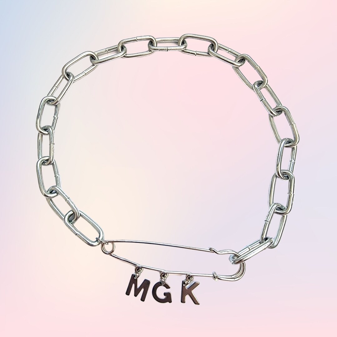Machine Gun Kelly Inspired Handmade Chunky Chain Stainless Steel Link ...