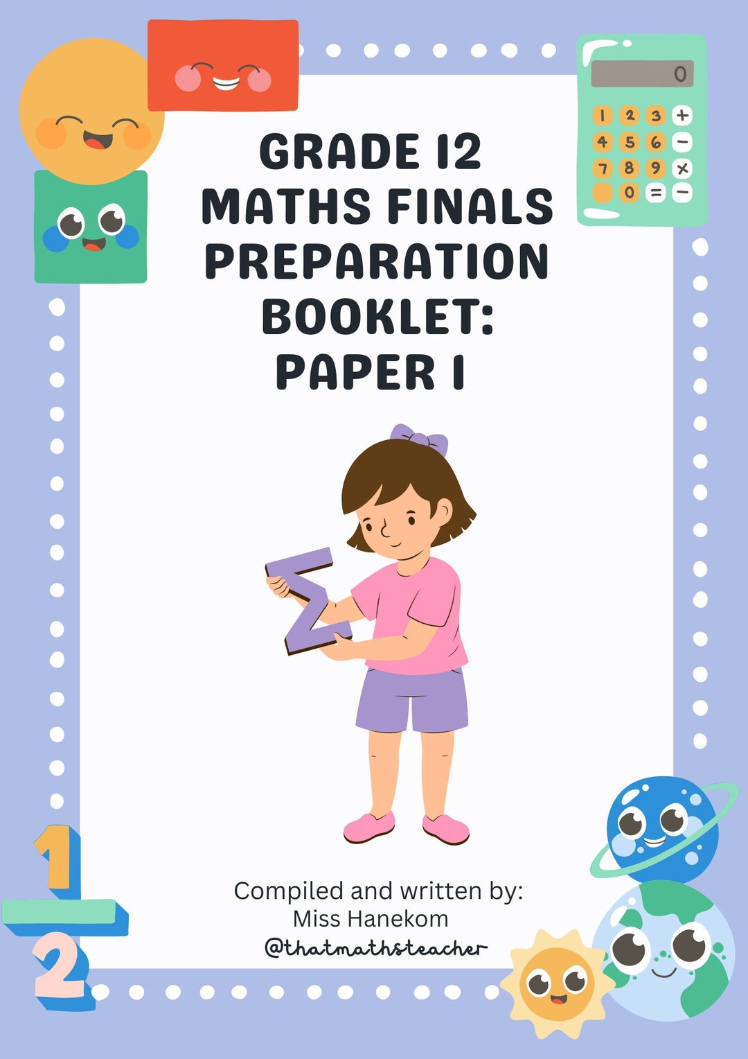 Grade 12 Finals Preparation Booklet - Paper 1 - Etsy